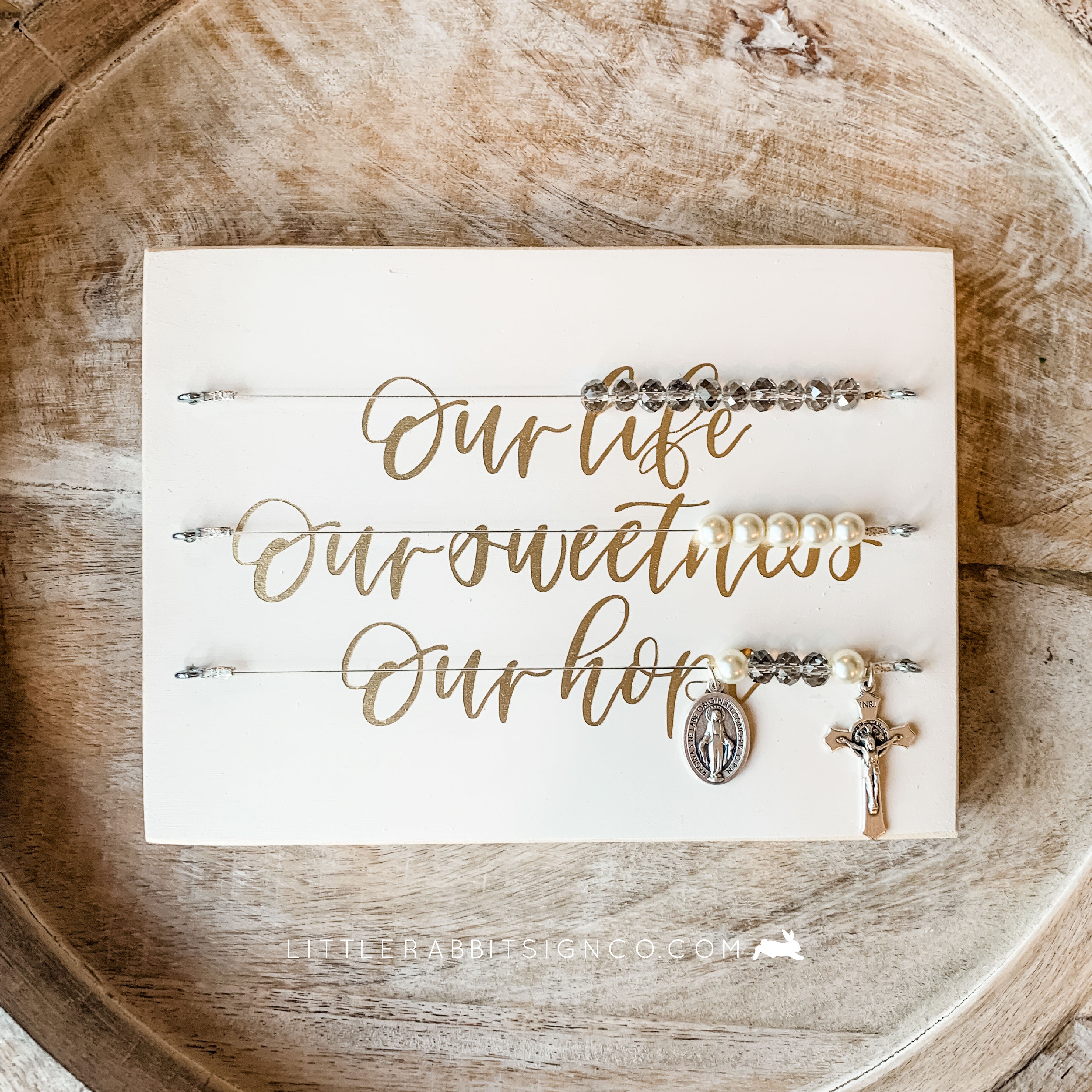 Kitchen Rosaries – Little Rabbit Sign Co.